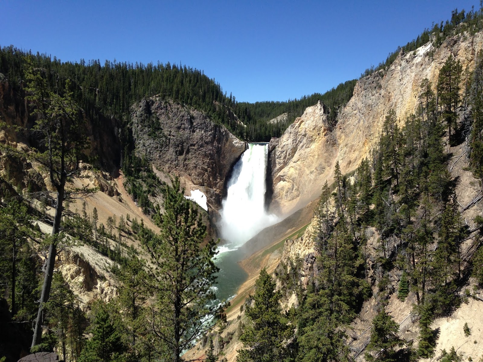Grand Loop Road of Yellowstone National Park