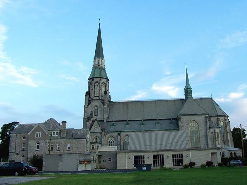 Catholic Architecture and History of Toledo, Ohio: St. Mary, Sandusky