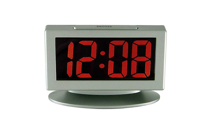 Battery Operated Led Clock | Clocks Site