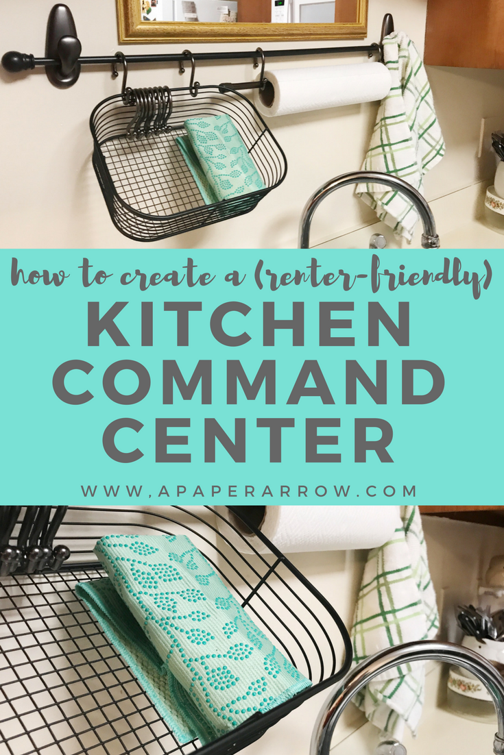 How to Create a Kitchen Command Center - A Paper Arrow