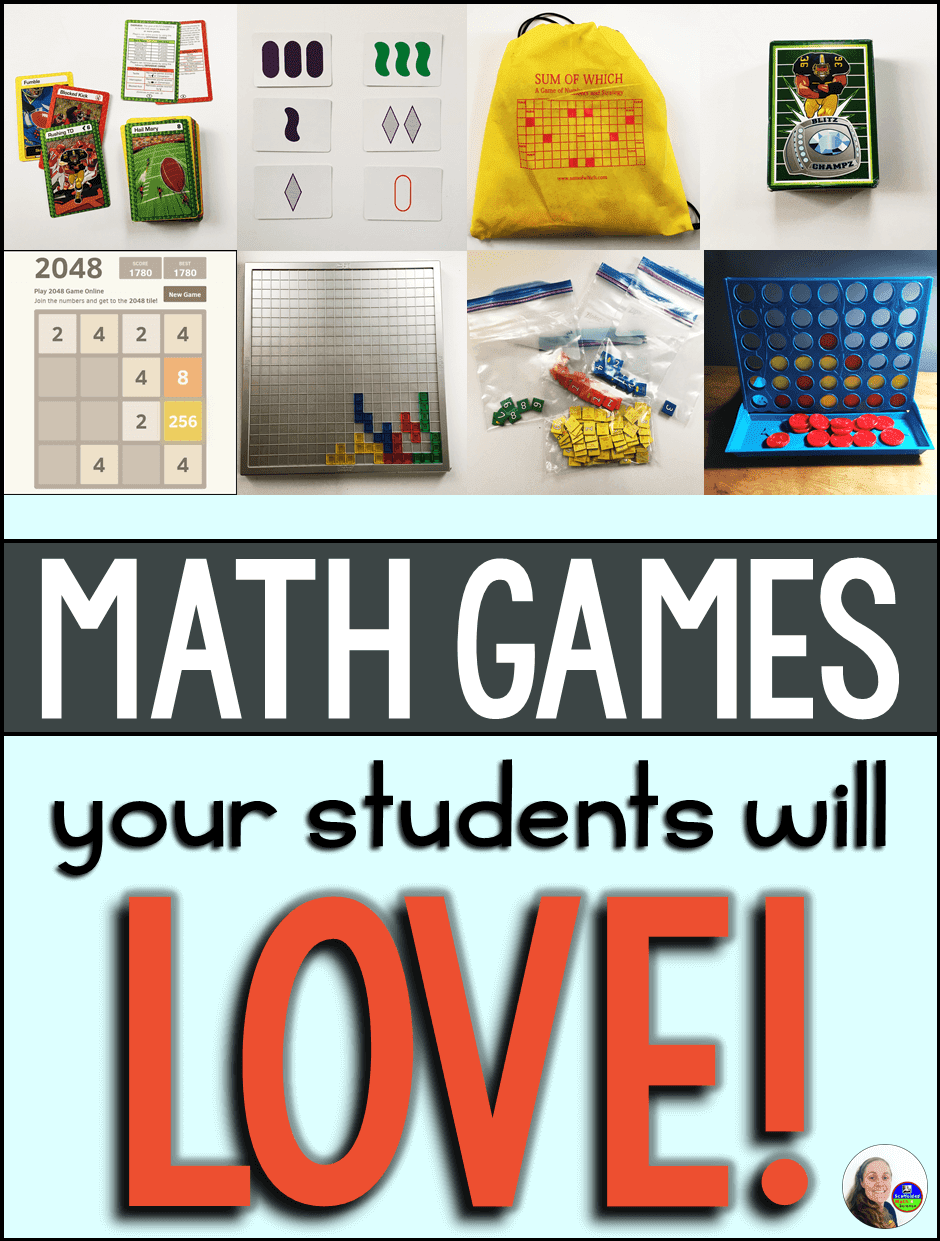 Scaffolded Math and Science: Amazing math games your students will love