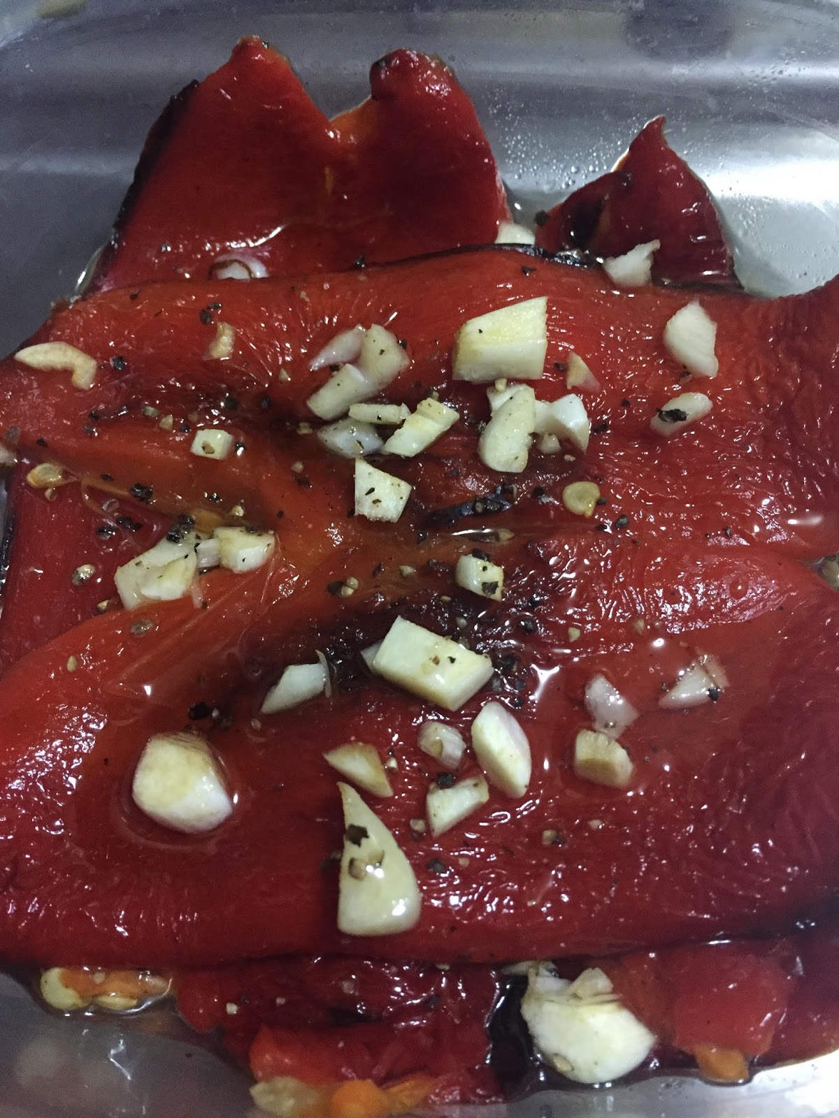 El Jedi de la Cocina: Morrones asados