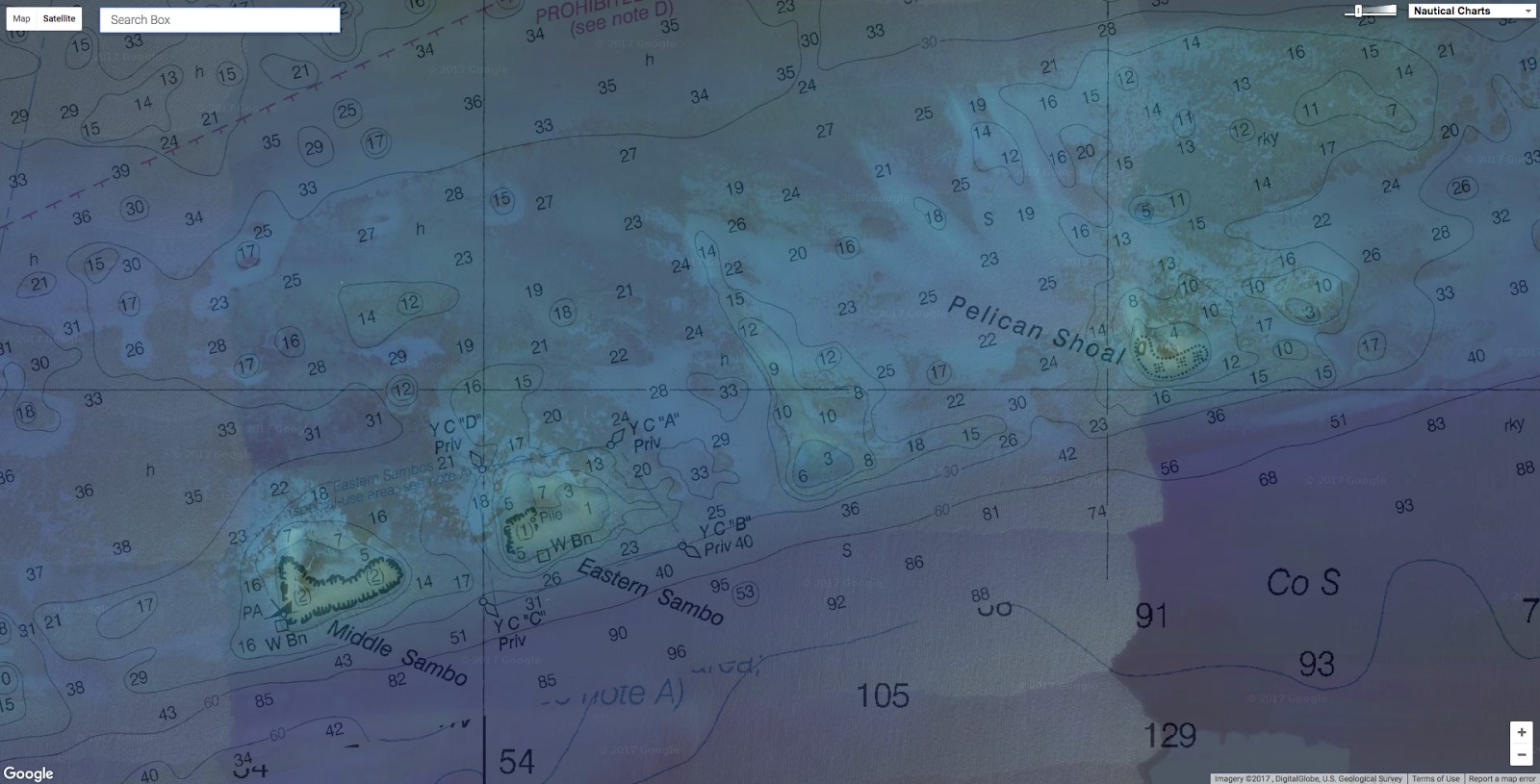 GeoGarage blog: The coral reef loss data hidden in old navigational charts