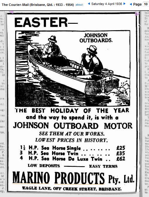 Tomahawk Day x Day - Old Outboard Motors: 1930 - Johnson Accessory ...