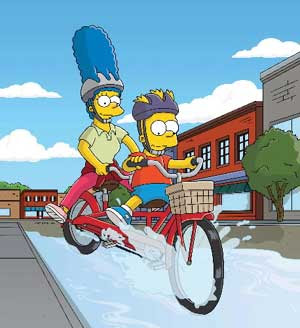 Barca Bikers TT: Bart Simpson ... a fazer das suas!
