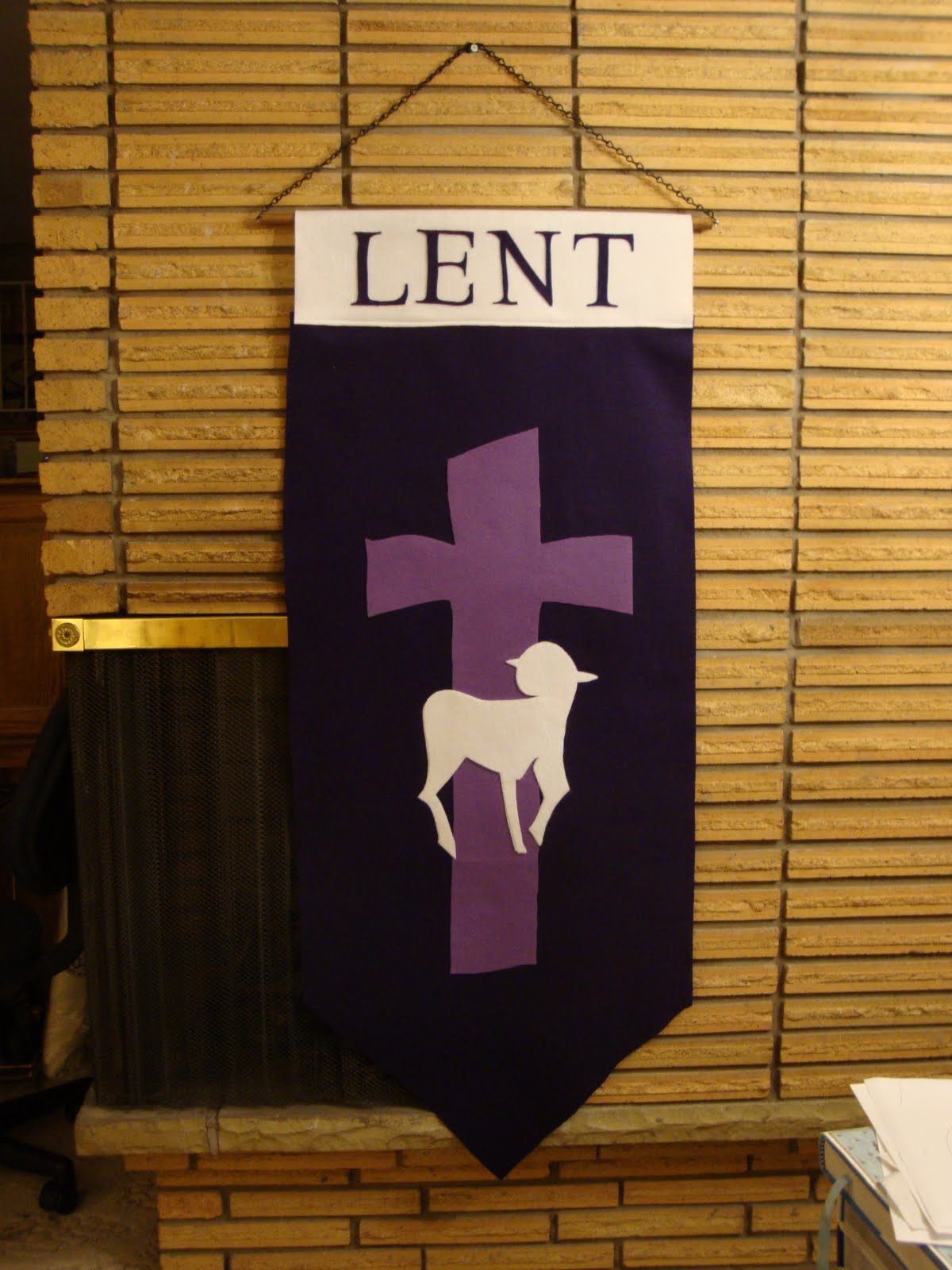 Tentatively Tanelet: Lenten Banner #1