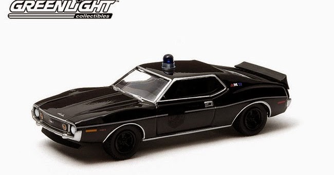 Greenlight Black Bandit Series 10 Single 1971 71 AMC Javelin AMX Police ...