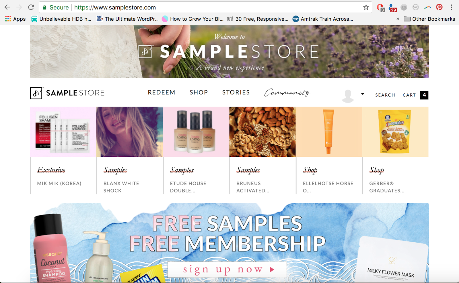 Sample Store Review- Can I Really Get Free Samples?