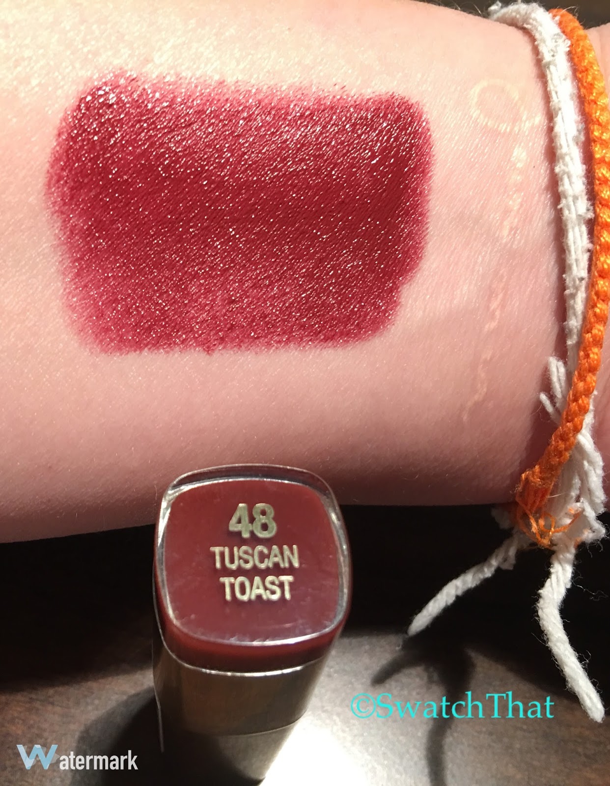 Swatch That: Milani Cosmetics - Color Statement Lipstick - 48 Tuscan Toast