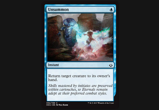 Magic the Gathering Adventures: Hour of Devastation Review: Blue