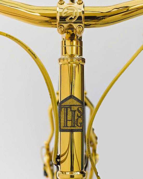 Accelerating Better Design: Ultra-Bling 24K Gold Bicycle That Costs US ...