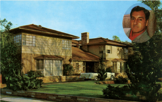 D R E W • F R I E D M A N: Hollywood Homes of Comedians Postcards