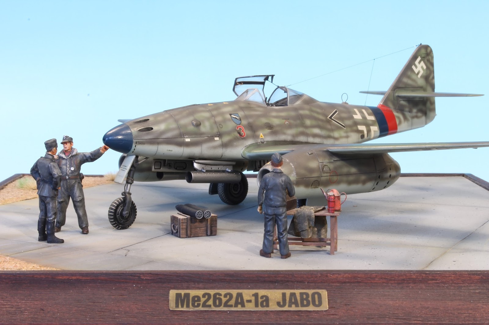 Istvan Michalko's scale models: Messerschmitt Me 262A-1a/Jabo ...