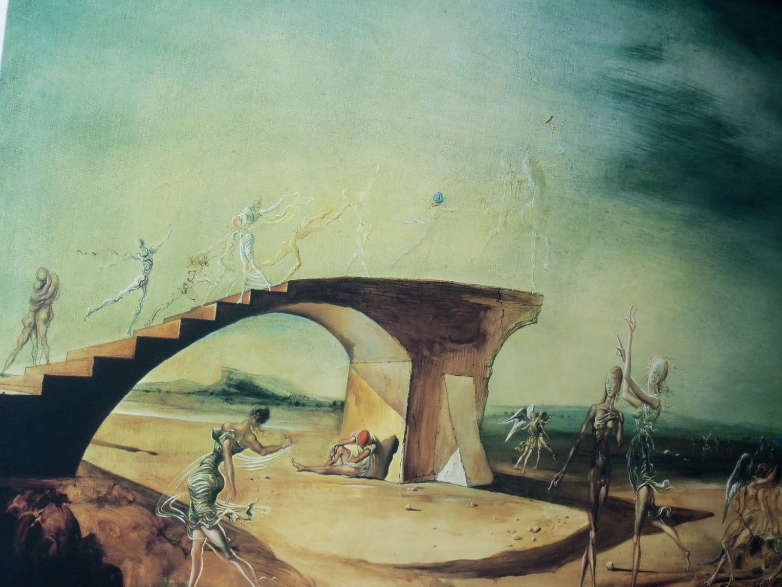 Salvador Dalí - The Broken Bridge and the Dream