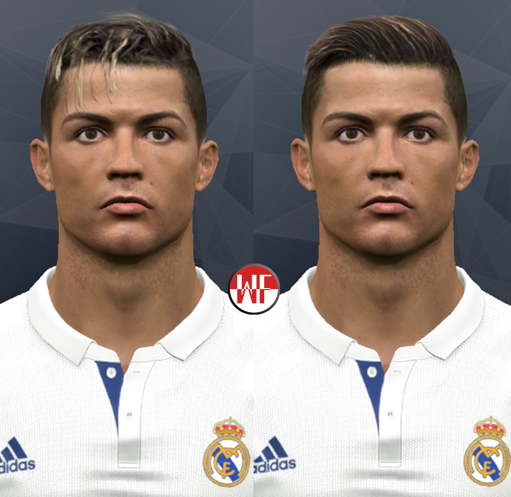 pes-modif: PES 2017 Cristiano Ronaldo face by WER Facemaker