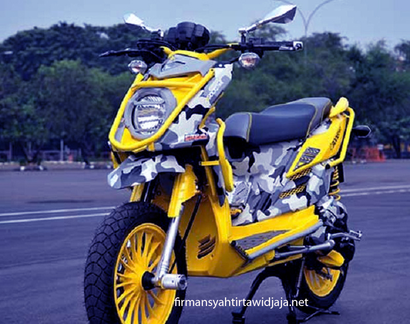 30 Gambar Modifikasi X Ride Ala Ban Besar Paling Tangguh