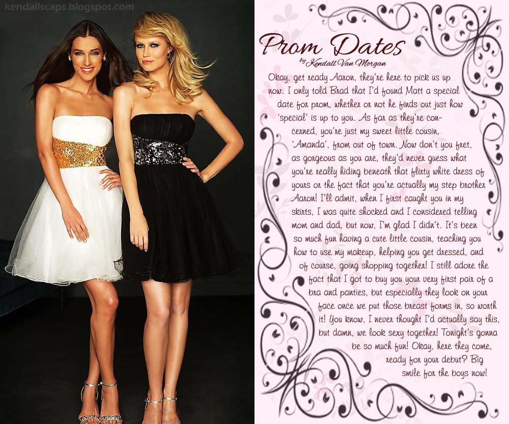 Kendall's TG Captions: Prom Dates