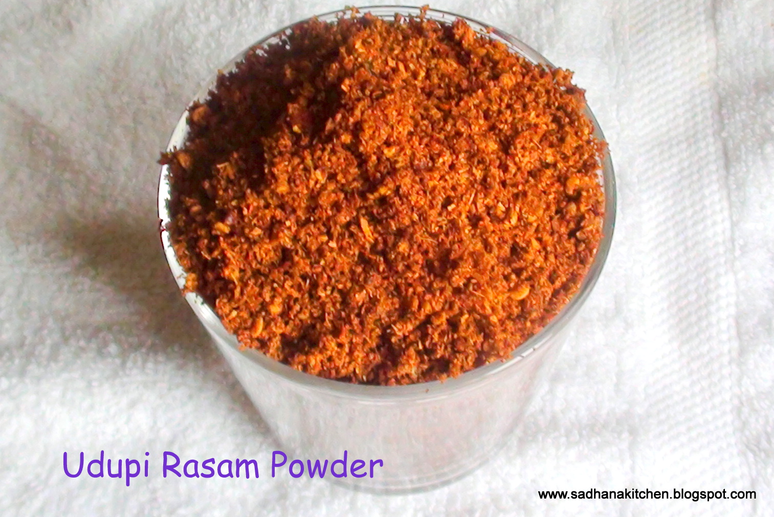 Madappalli - Temple's Kitchen: 449: Udupi Rasam Powder/ Udupi ...