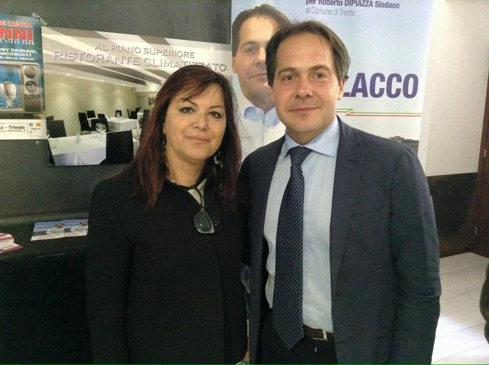 ALBERTO POLACCO: ALBERTO POLACCO CON ANGELA BRANDI