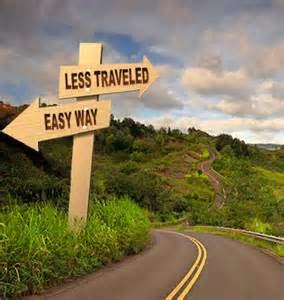 Choose "The Road Less Traveled"