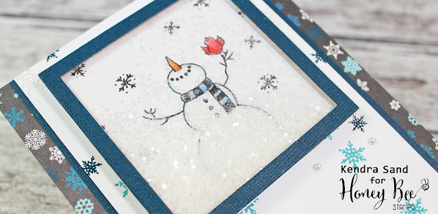 Luv 2 Scrap n' Make Cards: Sweet Snowman with Honey Bee Stamps