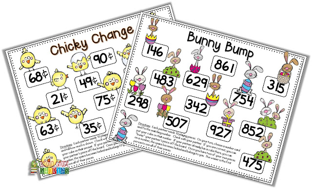 Easter Egg Money Hunt - Second Grade Stories