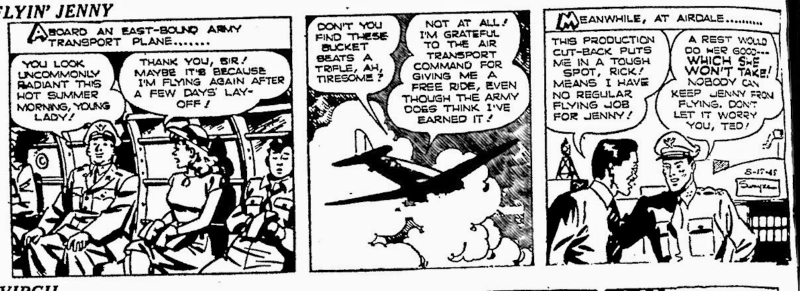 Ominous Octopus Omnibus: FLYIN' JENNY