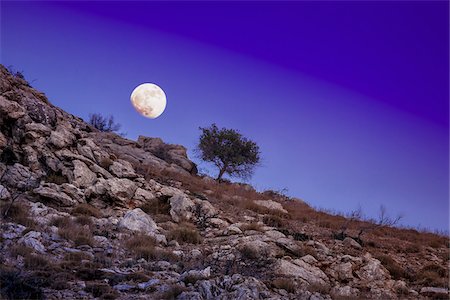 The passion of colors: full moon in Greece!