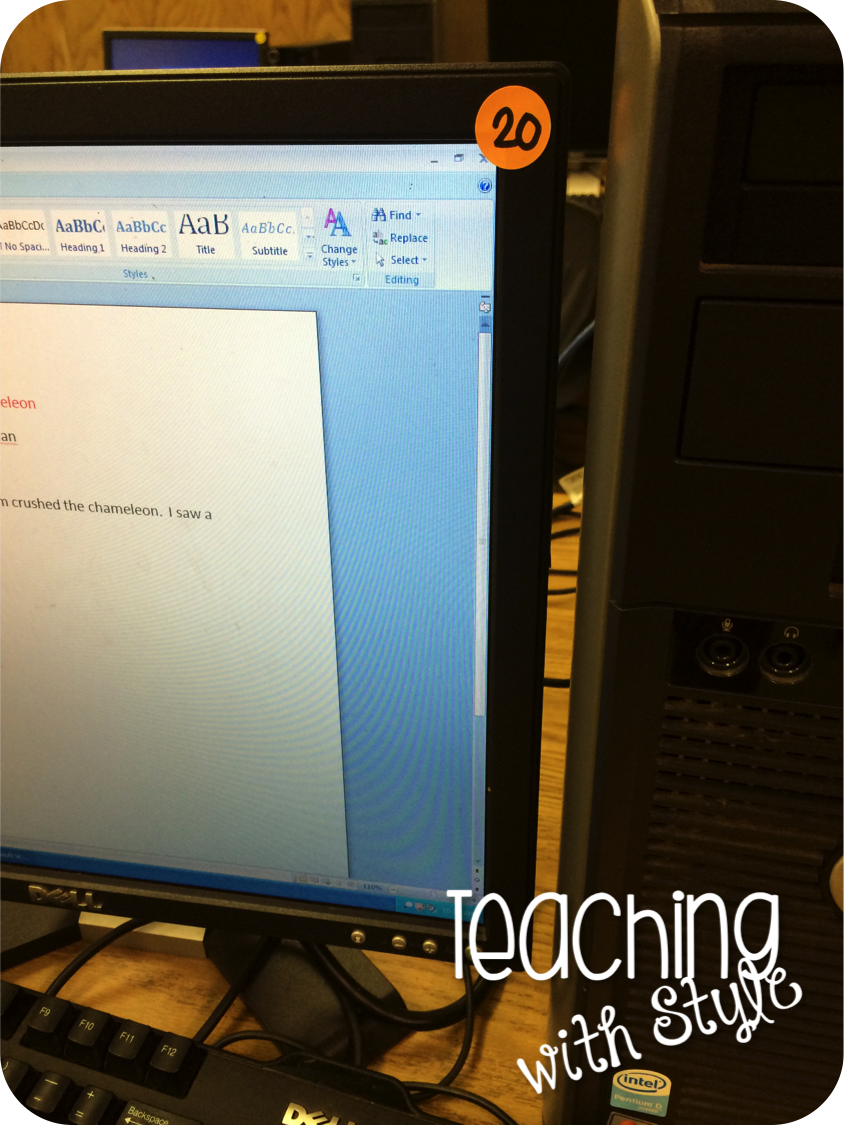 Computer Lab Spruce Up | Teaching With Style | Bloglovin’