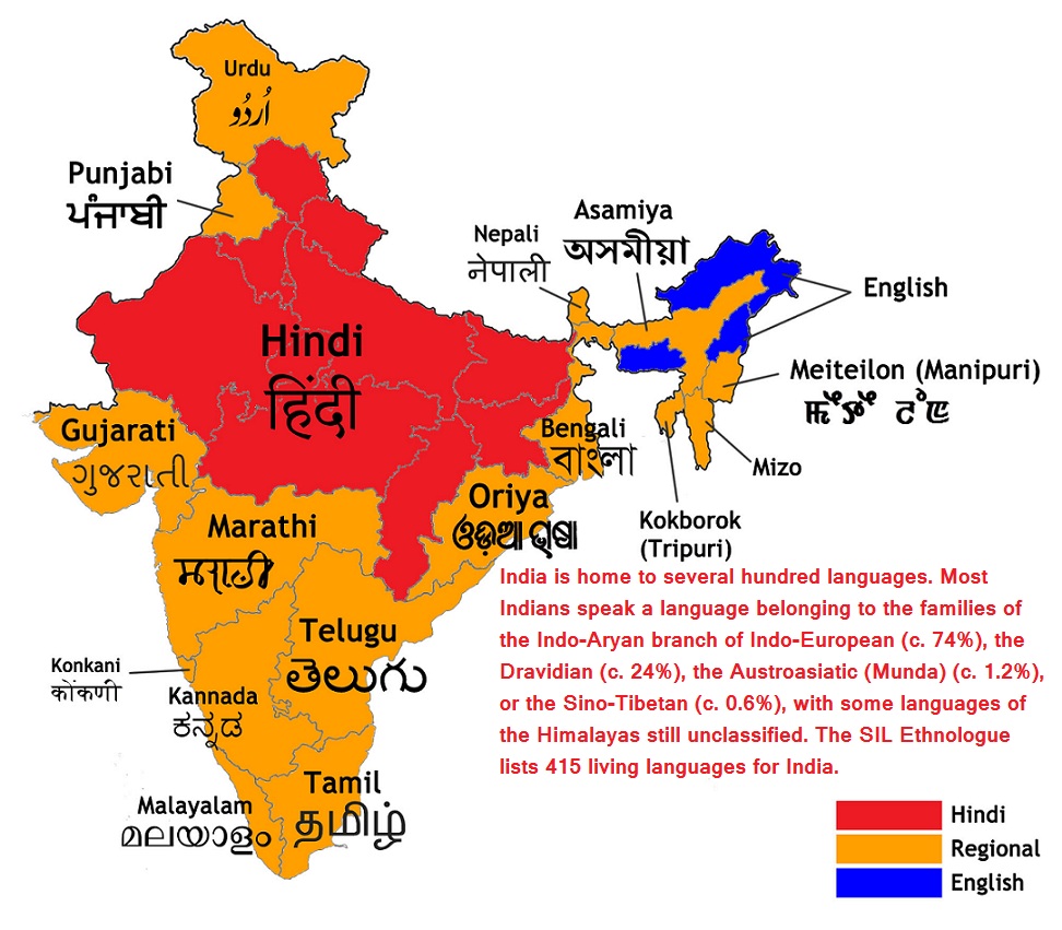 Bharat Bhashakosh Top 15 Best Native Scheduled Languages In India By 