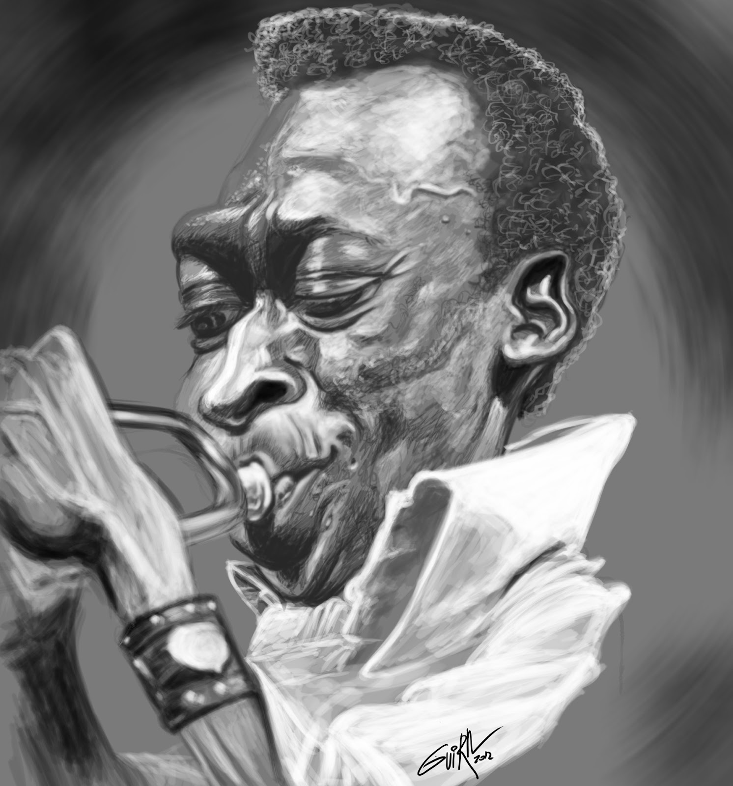 Caricaturama Showdown 3000! - MILES DAVIS