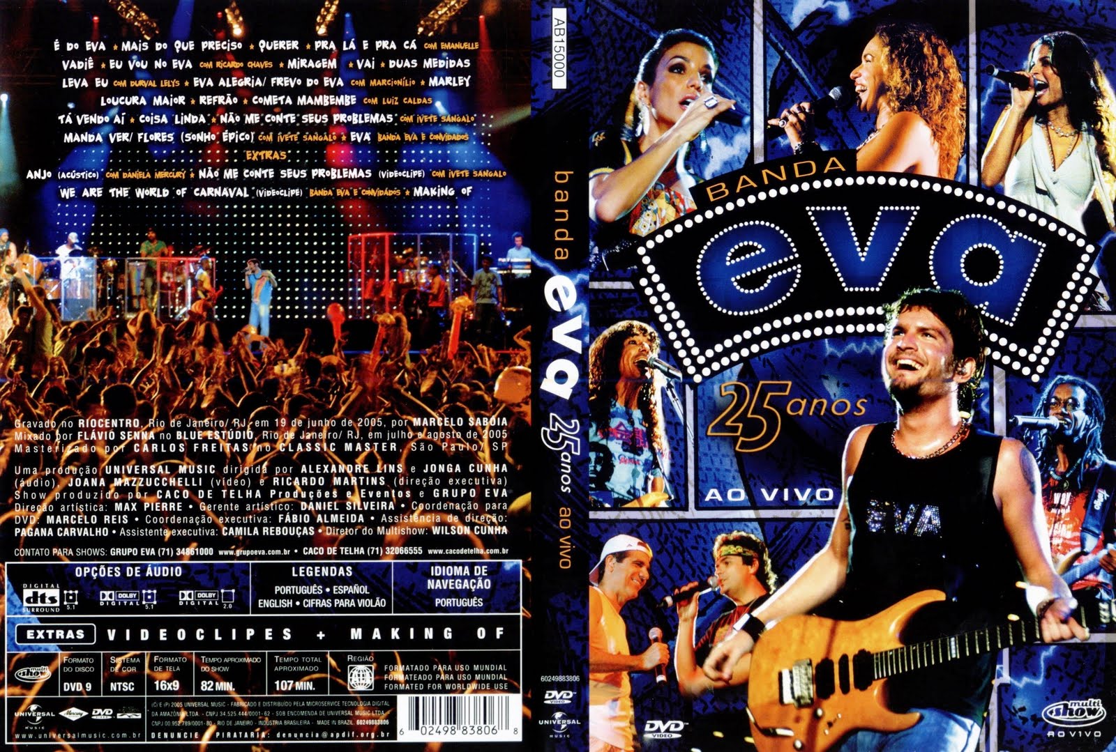 Capas Dj Kal: Banda Eva 25 Anos
