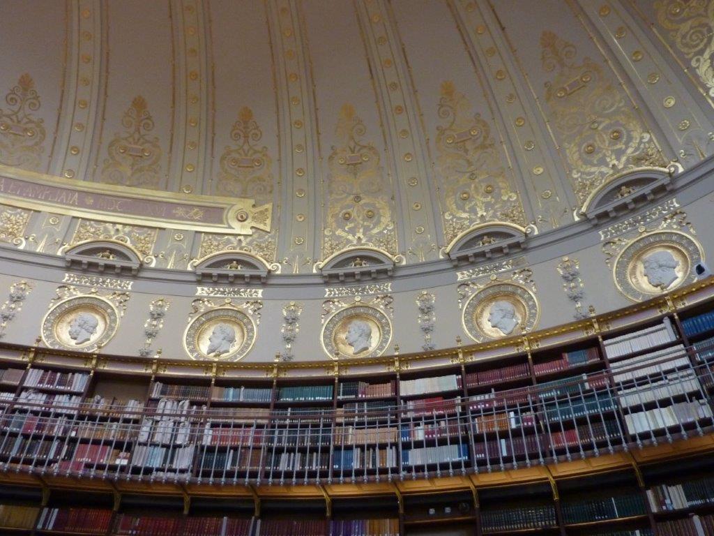 Paris-bise-art : La salle Labrouste de la Bnf.