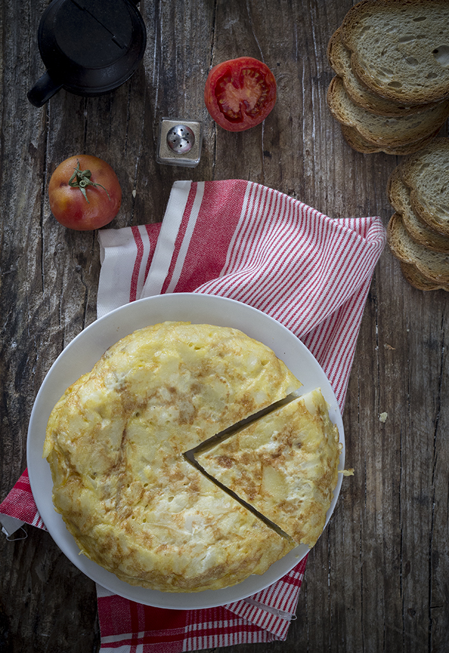 Tortilla de patatas light - Mi Gran Diversión