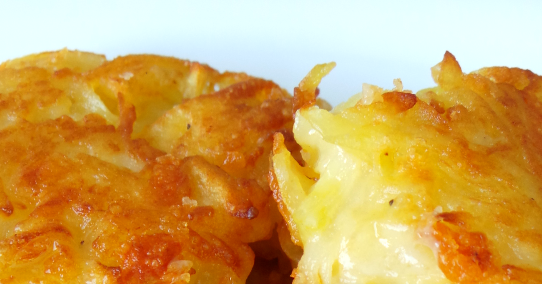 CRISPY CHEESY HASH BROWNS - 101 Simple Cooking