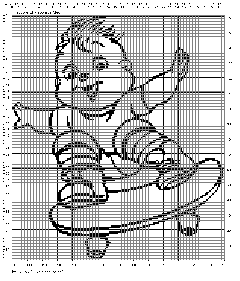 Cro Knit Inspired Creations By Luvs2knit: Chipmunks And Chipettes Charts