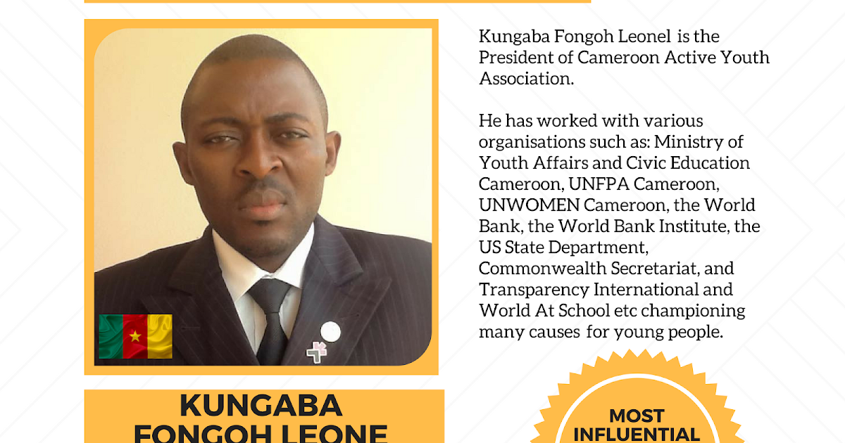 Press Release: 50 Most Influential Young Cameroonians - 2017 Edition