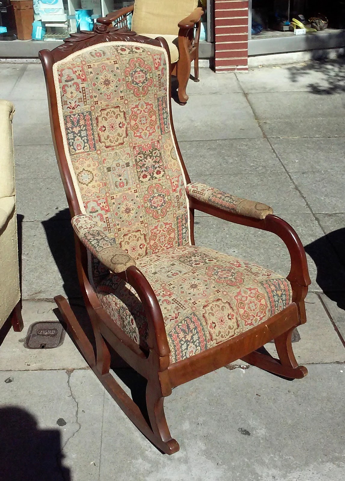 UHURU FURNITURE & COLLECTIBLES: SOLD #2498 Victorian Style Vintage ...