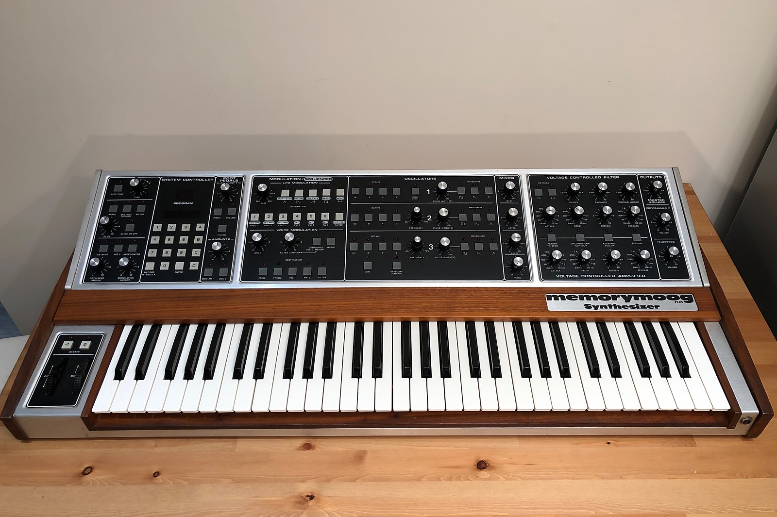 MATRIXSYNTH: Moog Memorymoog Plus with MIDI SN 3101
