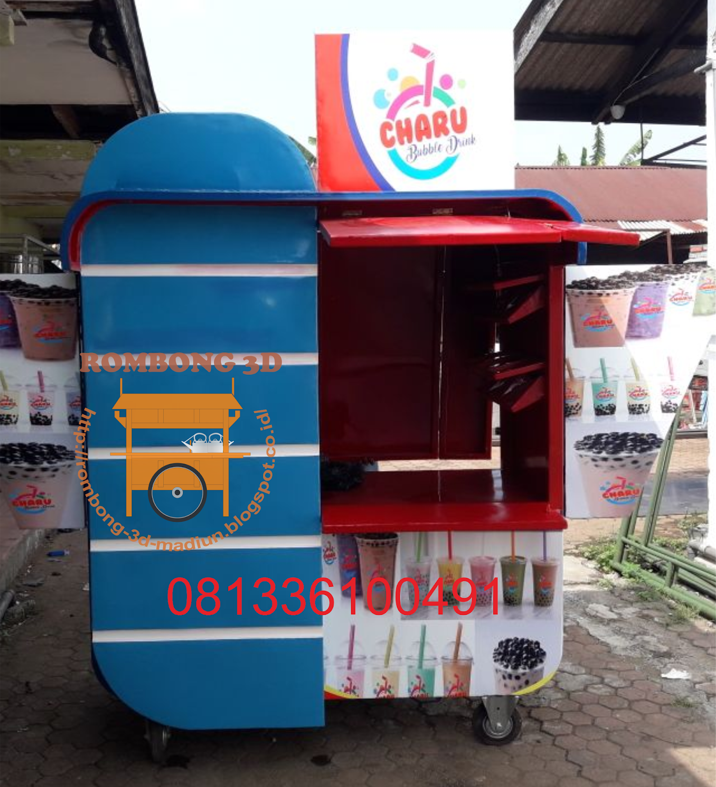 ROMBONG / GROBAK / GEROBAK 3D: GEROBAK CHARU BUBBLE DRING