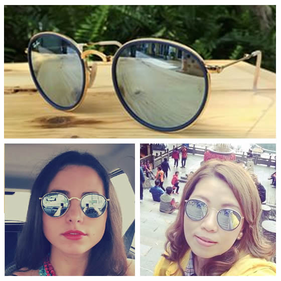 Just in: new Ray Ban round folding - Strawberry Leopard