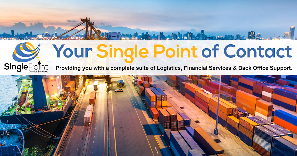 The Single Point of Logistics, Capital and Transportation Services ...