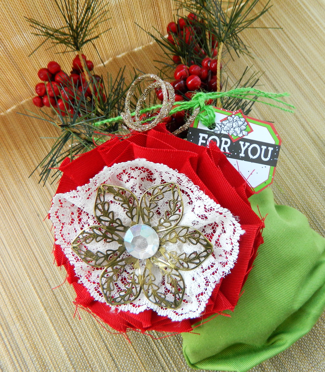 Easy Made Fabric Vase