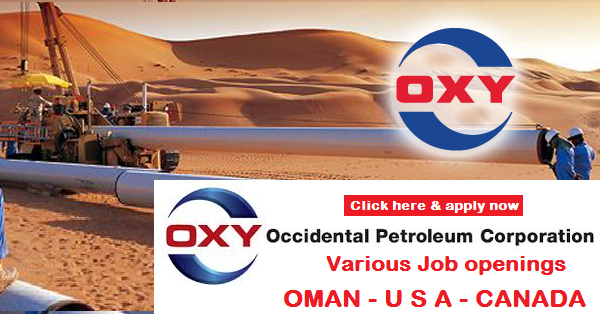 OCCIDENTAL PETROLEUM CORPORATION ( OXY ) PETROLEUM & ENGINEERING JOBS ...