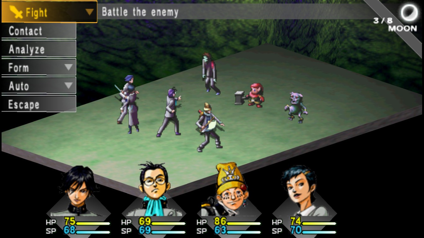 Shin Megami Tensei Persona [USA] (Ingles) PSP ISO