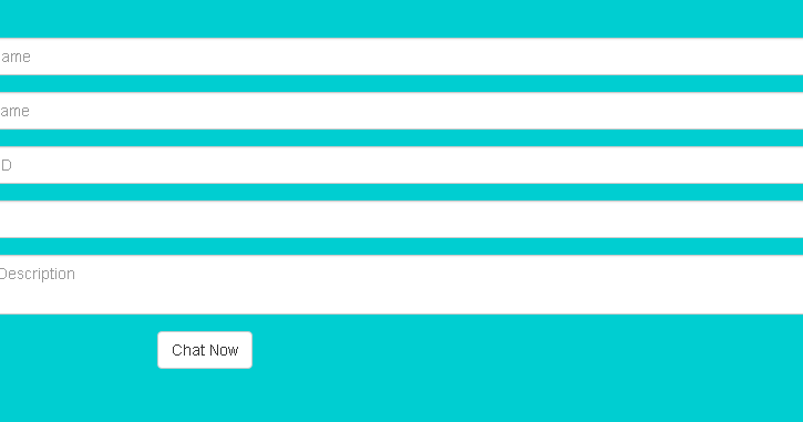 Salesforce Live: Pre Chat form for live agent using bootstrap salesforce