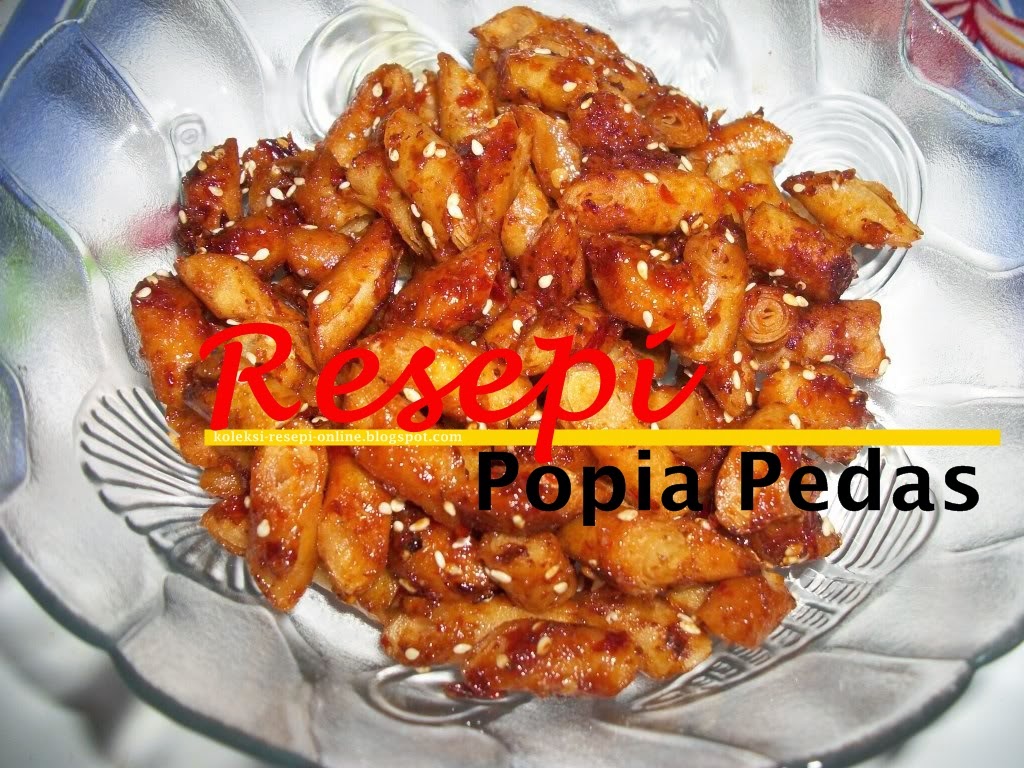 Resepi Biskut & Kuih Raya | Popia Pedas | Koleksi Resepi Online