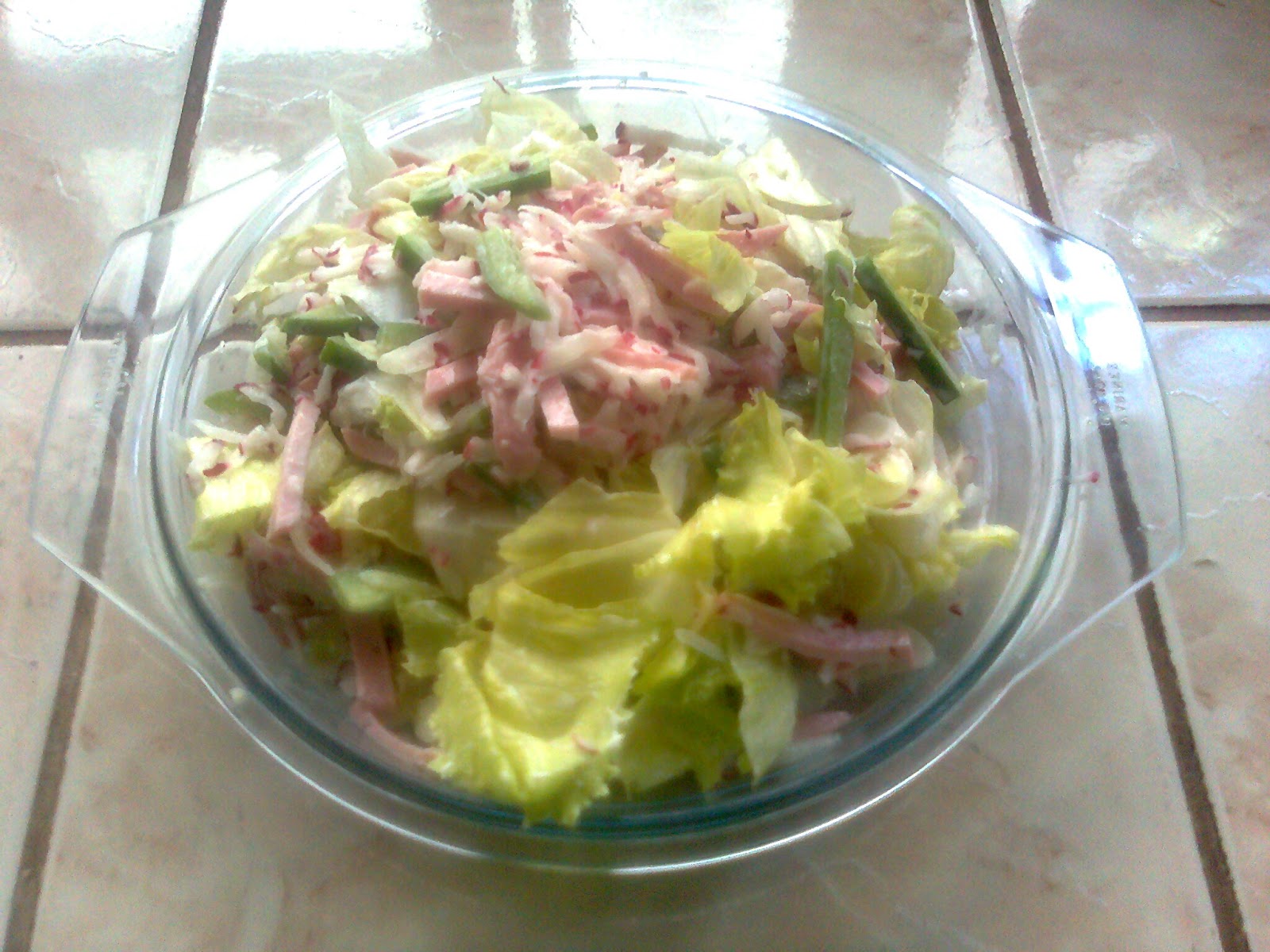 Bolivian Food NET: Ensalada de Rabano con Pimentones y Jamon (PlaceHolder)