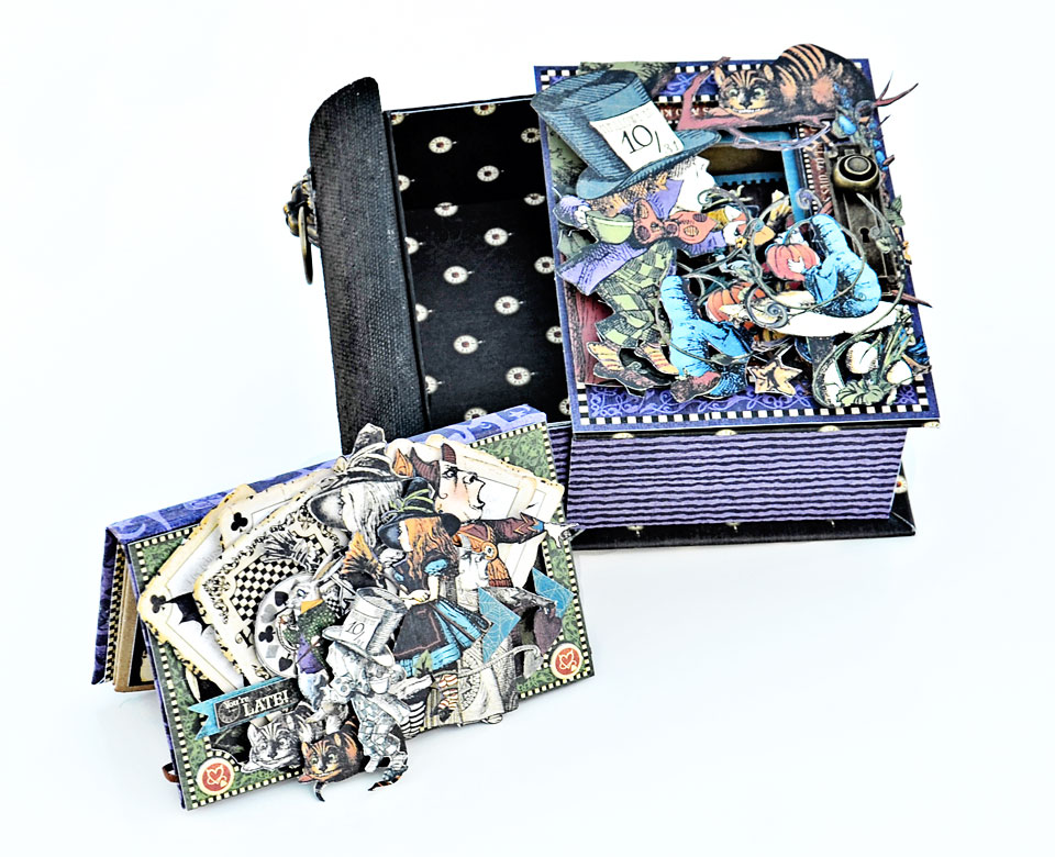 Scrappin For Me: Graphic 45 - Altered Book Box