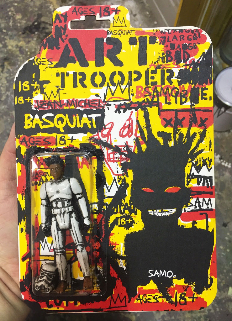 Art Trooper Series: Basquiat by RYCA for DKE Toys @ #SDCC2016